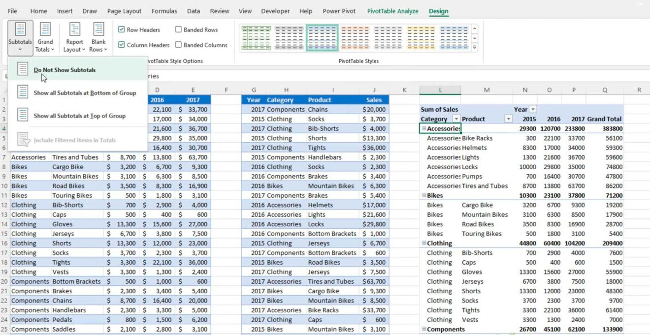 TUTORIAL Excel: 2 maneiras de criar gráficos de colunas empilhadas em cluster do Excel | Render Blog