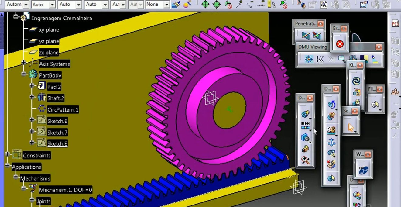 Catia V5 Kinematics: O Que é e Suas Aplicações | Render Blog