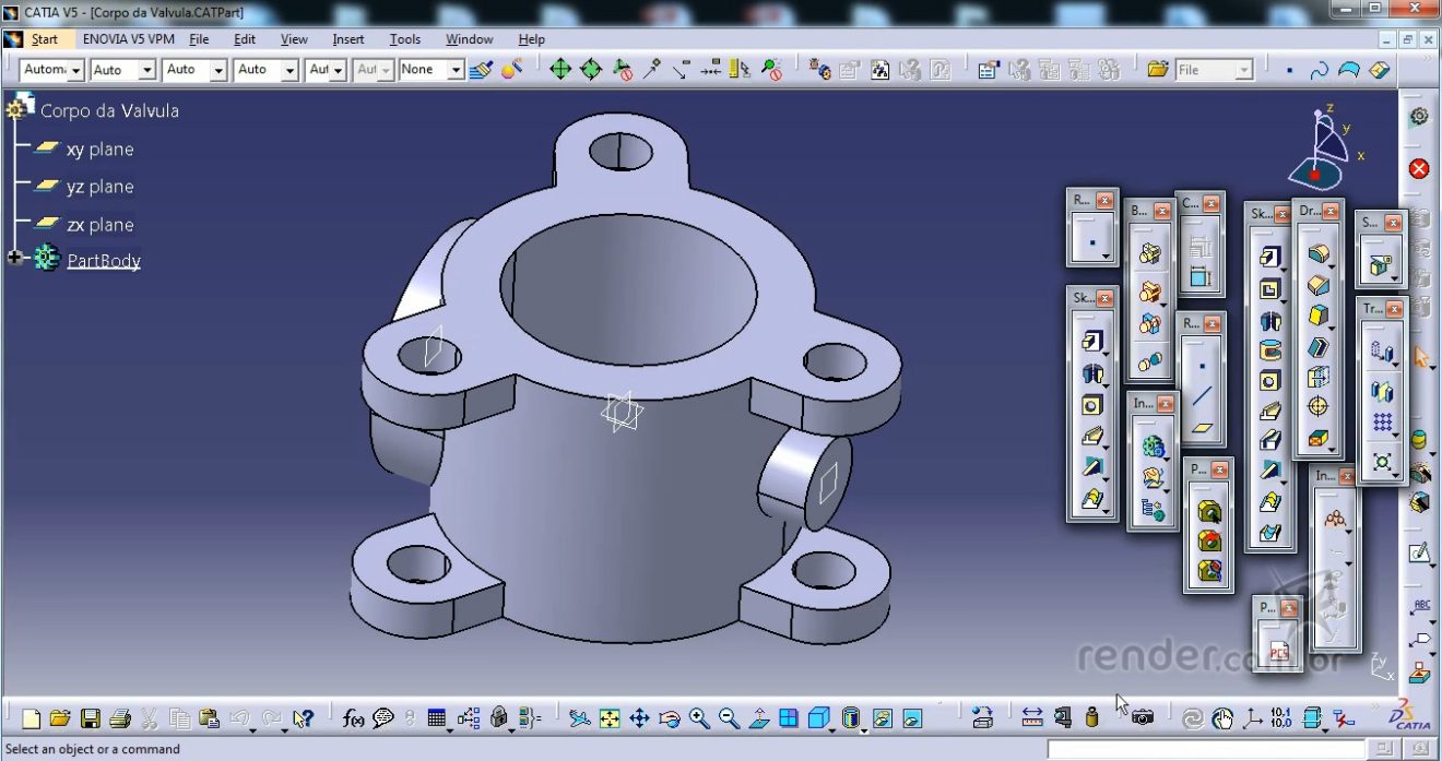 Domine Catia: Inscreva-se em um Curso de CAD Poderoso | Render Blog